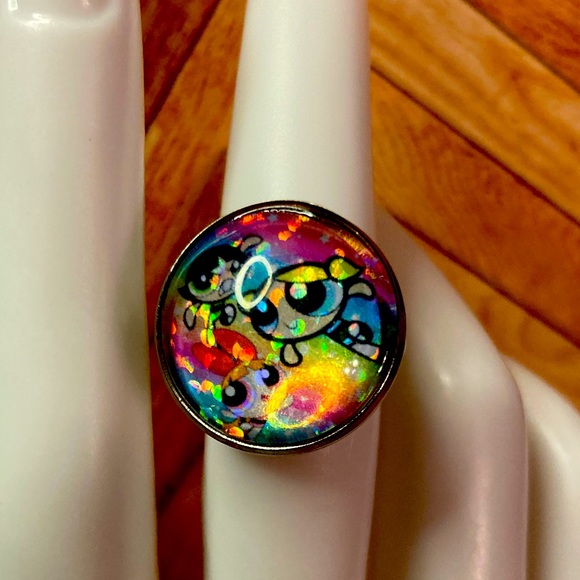 Jewelry | Custom Made Stainless Steel Powerpuff Girls Ring | Poshmark